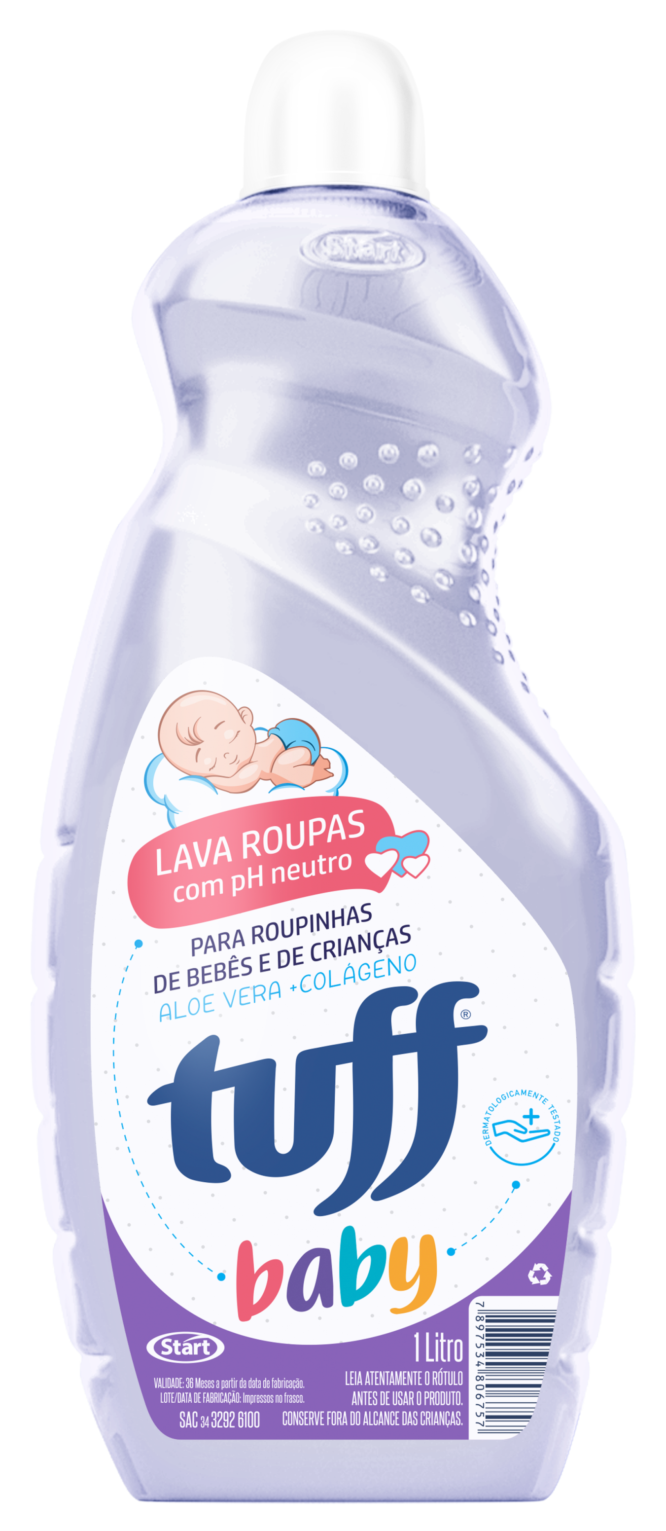 TUFF BABY LAVA ROUPA E AMACIANTE - Butke da Limpeza